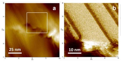 High Resolution Imaging Of Single Ptfe Molecules On Teflon Surface ...